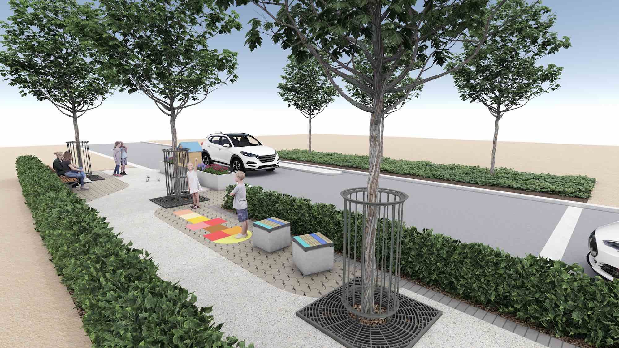 New Parklets Initiative in Progress - Lake Treeby